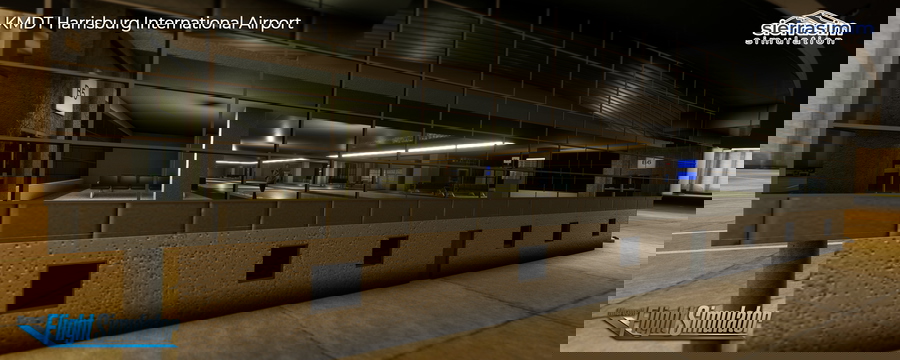 Sierrasim - KMDT - Harrisburg International Airport for Microsoft ...