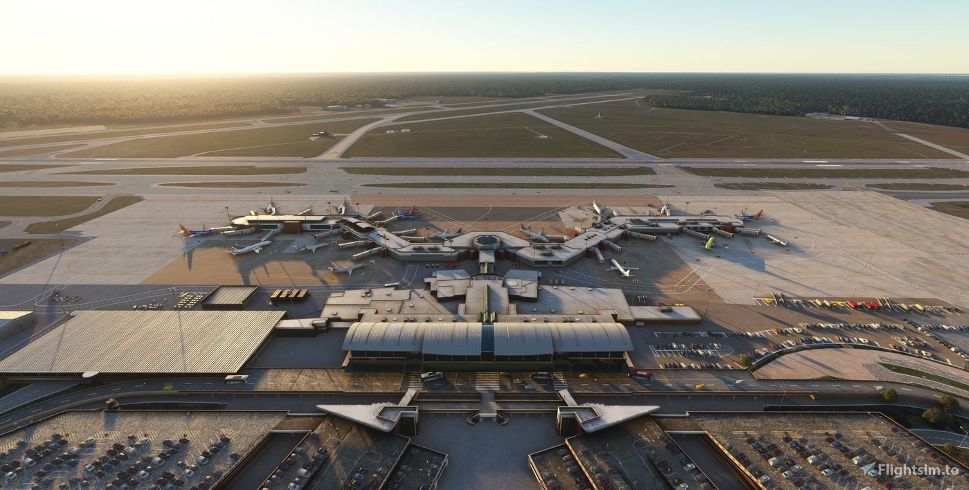 FeelThere, Inc. - KRIC – Richmond International Airport for Microsoft Flight Simulator | MSFS