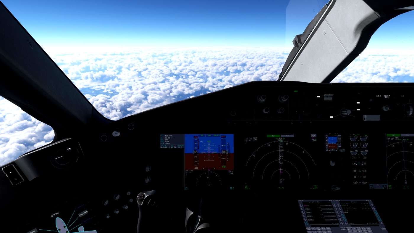 KURO 787 Realistic Cockpit Textures V2 para Microsoft Flight Simulator ...