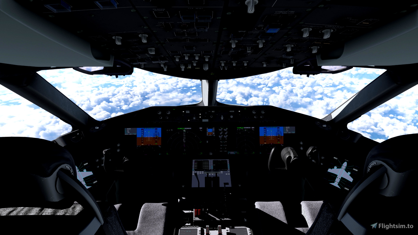 KURO 787 Realistic Cockpit Textures V2 for Microsoft Flight Simulator ...