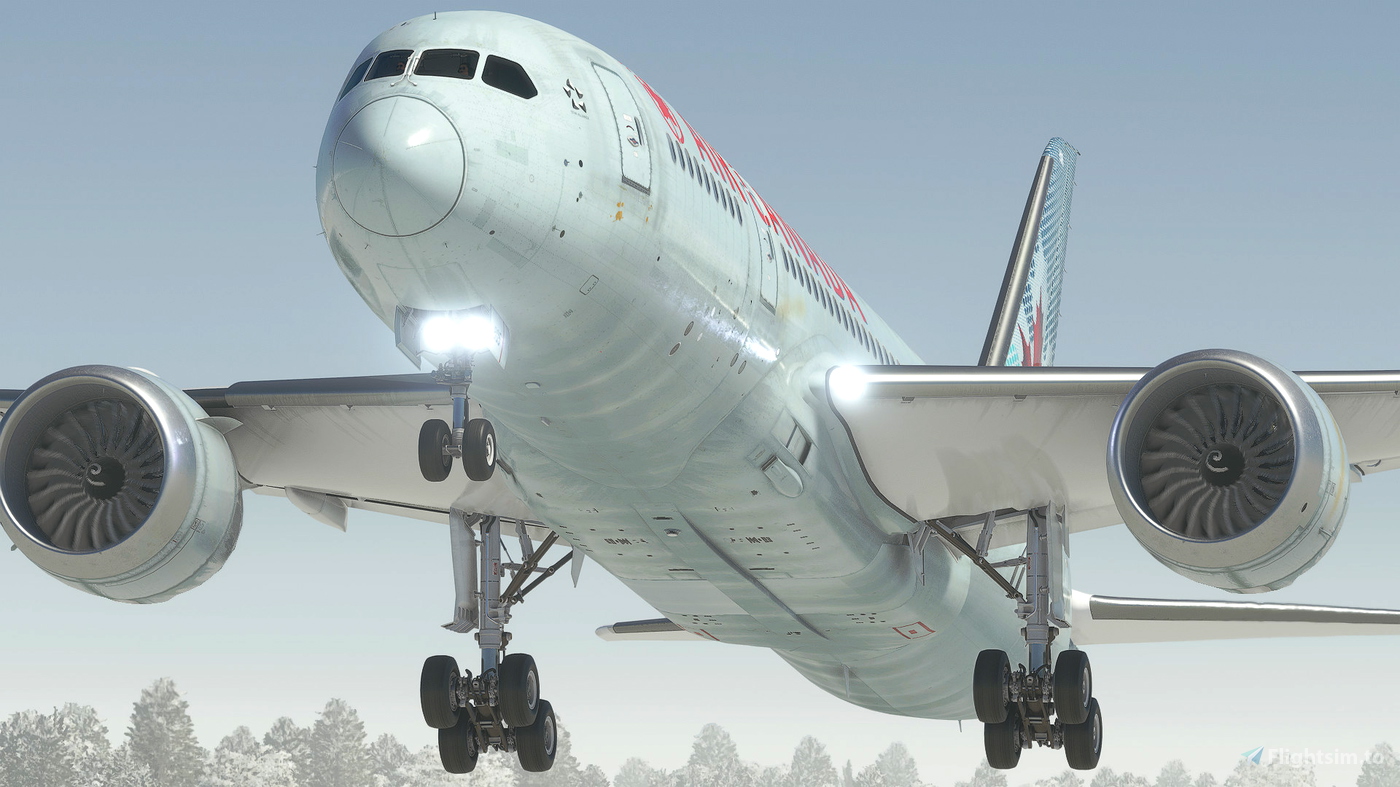 Kuro B787-8 v2 - Air Canada C-GHPX [Dirty] for Microsoft Flight ...