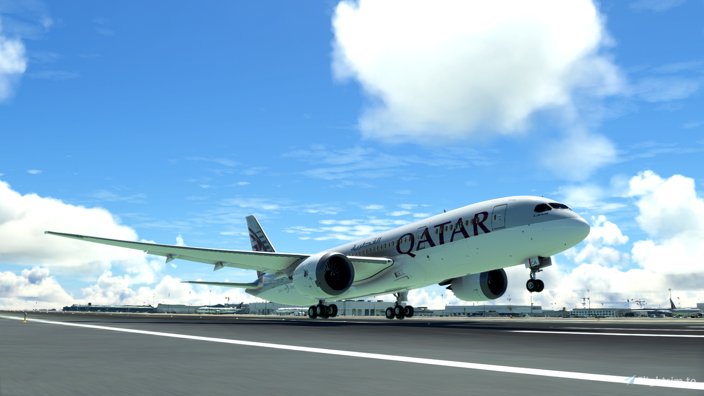 Kuro Boeing 787-8 Qatar Airways (with World Cup 22 variant) A7-BCA & A7-BCB "25 Years" for ...