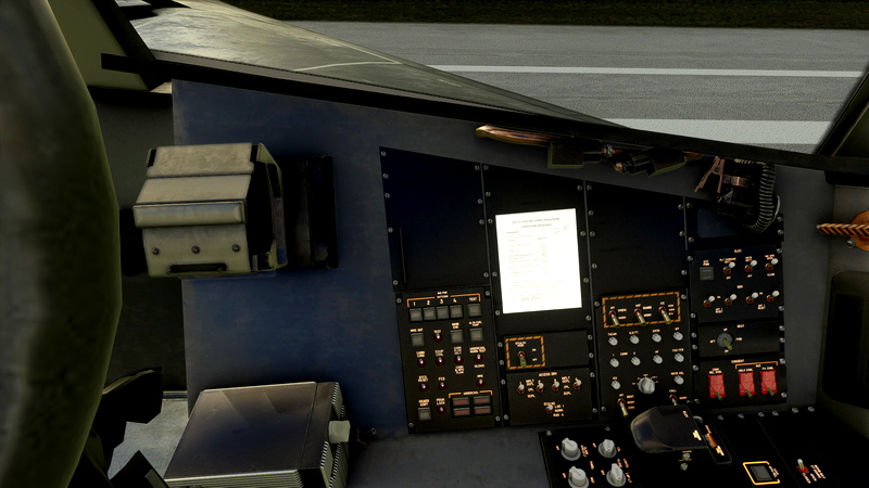 KwikFlight B2 bomber cockpit textures edit for Microsoft Flight ...