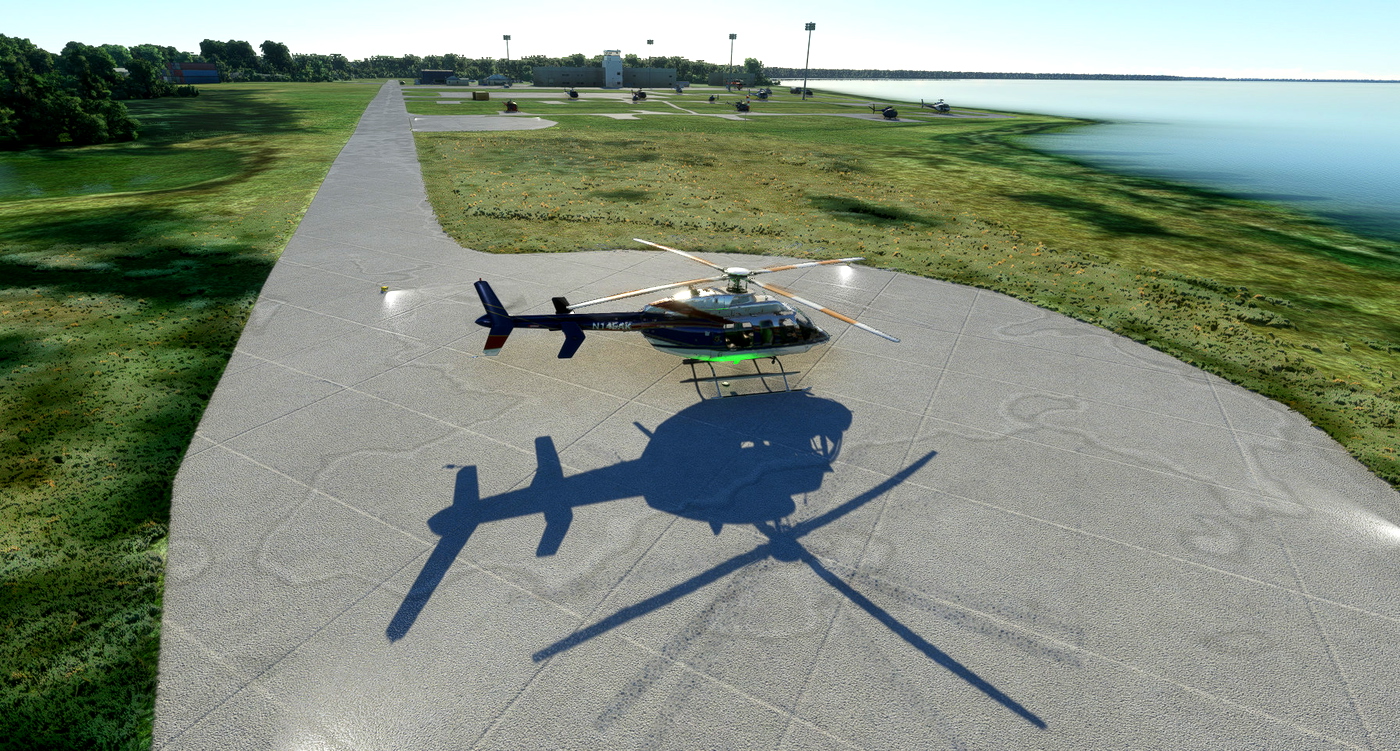 Lake Palourde Heliport (7LS3) for Microsoft Flight Simulator | MSFS
