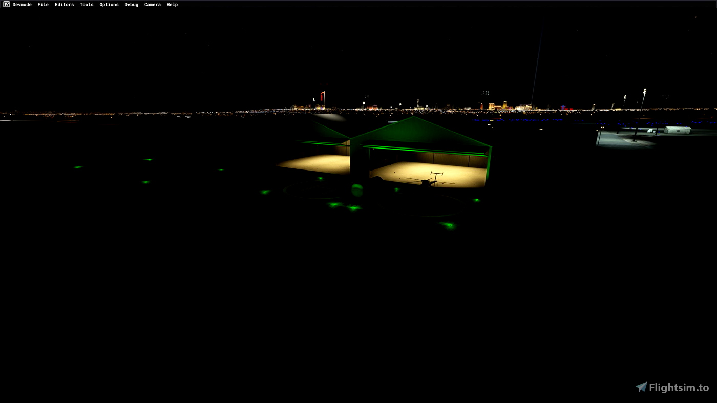 Las Vegas Metro PD Air Unit Hanger pour Microsoft Flight Simulator | MSFS