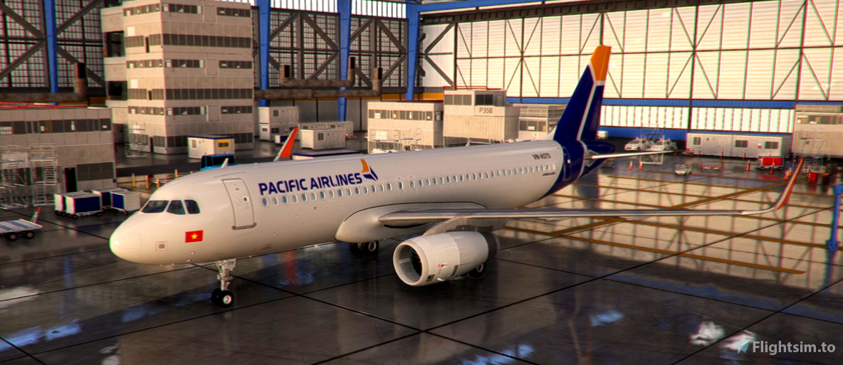 Latin VFR A320ceo IAEsl Pacific Airlines new livery for Microsoft ...