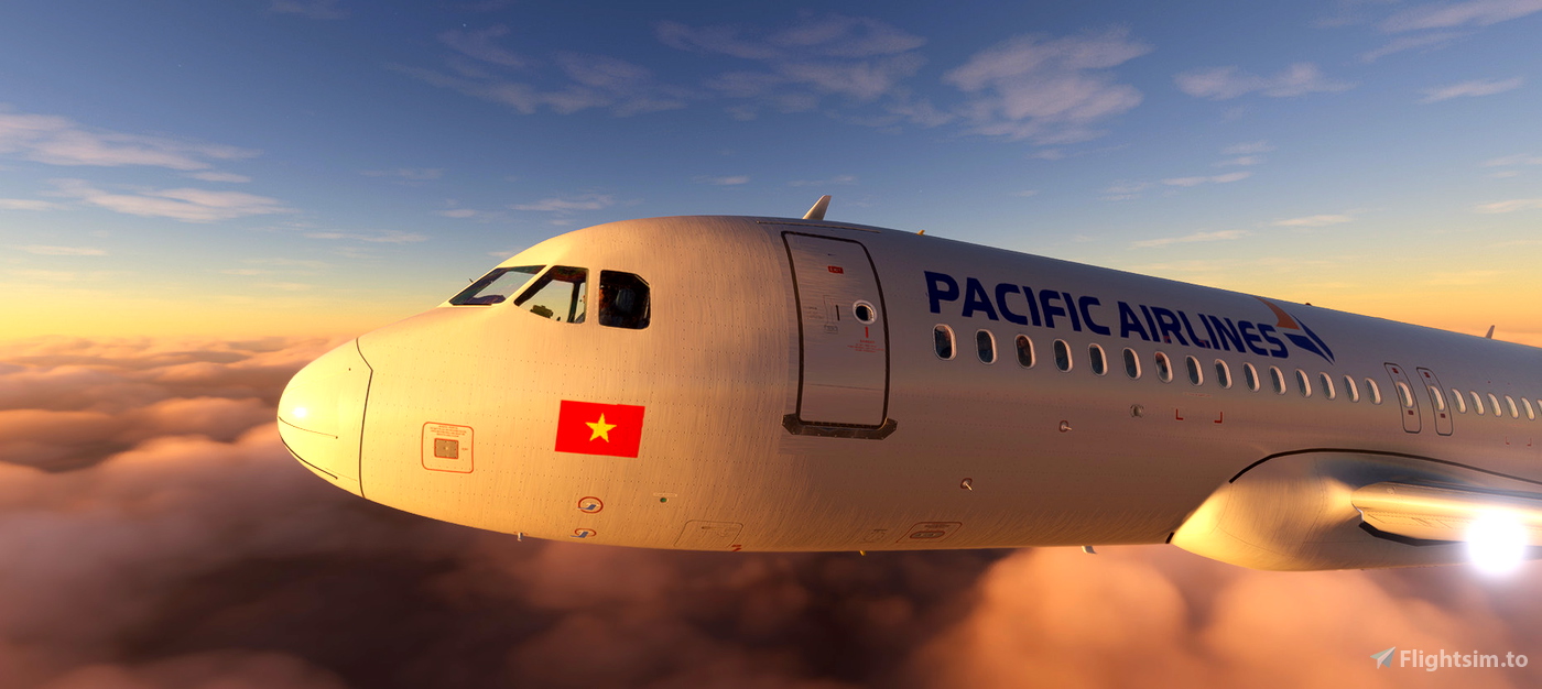Latin VFR A320ceo IAEsl Pacific Airlines new livery for Microsoft ...