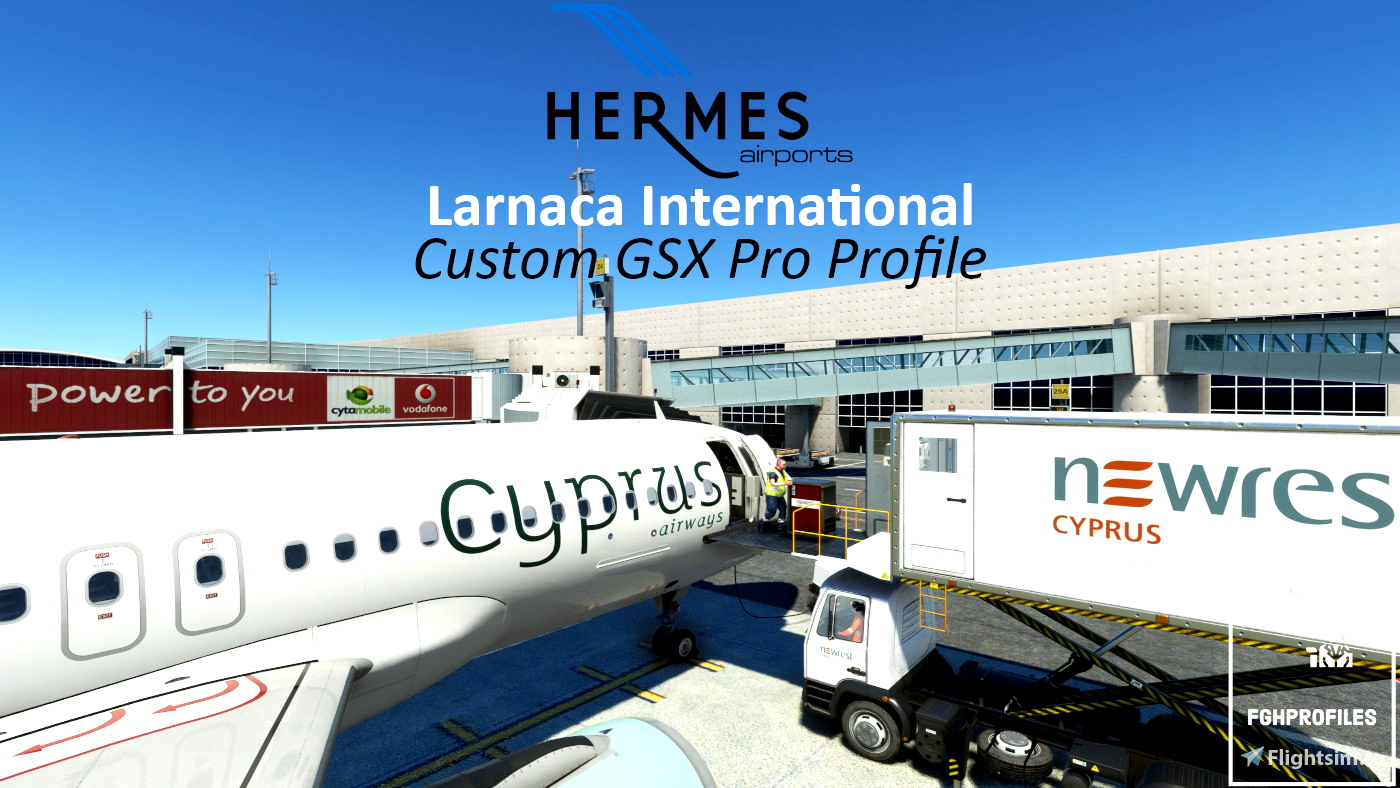 Lclk Larnaca Intl Airport Cyprus Gsx Profile Justsim For Microsoft Flight Simulator Msfs