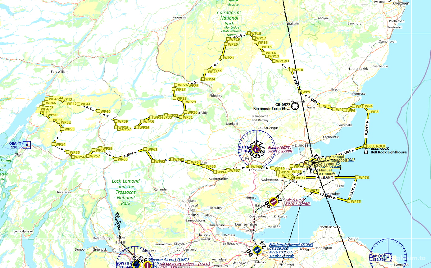 LFA14 RAF Typhoon Low Level Sortie - Montrose, Star Wars, Glencoe ...