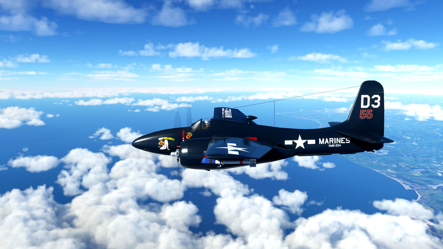 Virtavia F7F-3 Tigercat Add-Ons for Microsoft Flight Simulator ...