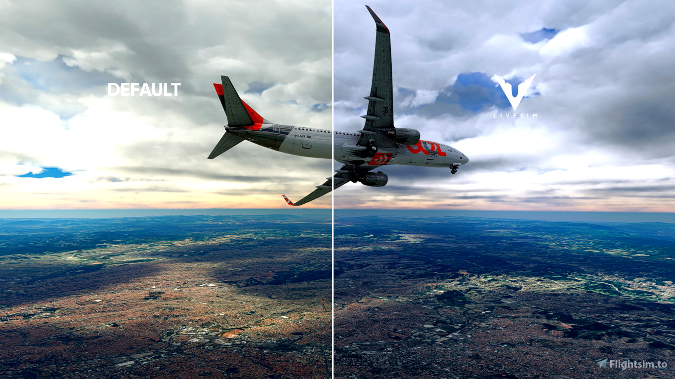 LIVESIM REALISTIC RESHADE V1 for Microsoft Flight Simulator | MSFS