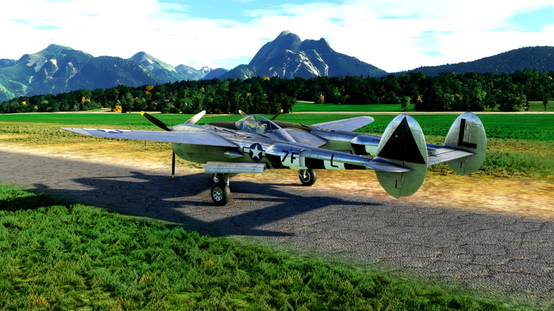 Lockheed P-38L (FlyingIron Simulations) "Texas Jewell II" for Microsoft ...