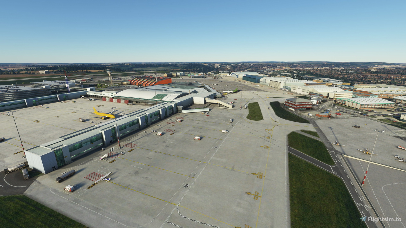 UK2000 Scenery - London Luton Airport for Microsoft Flight Simulator | MSFS