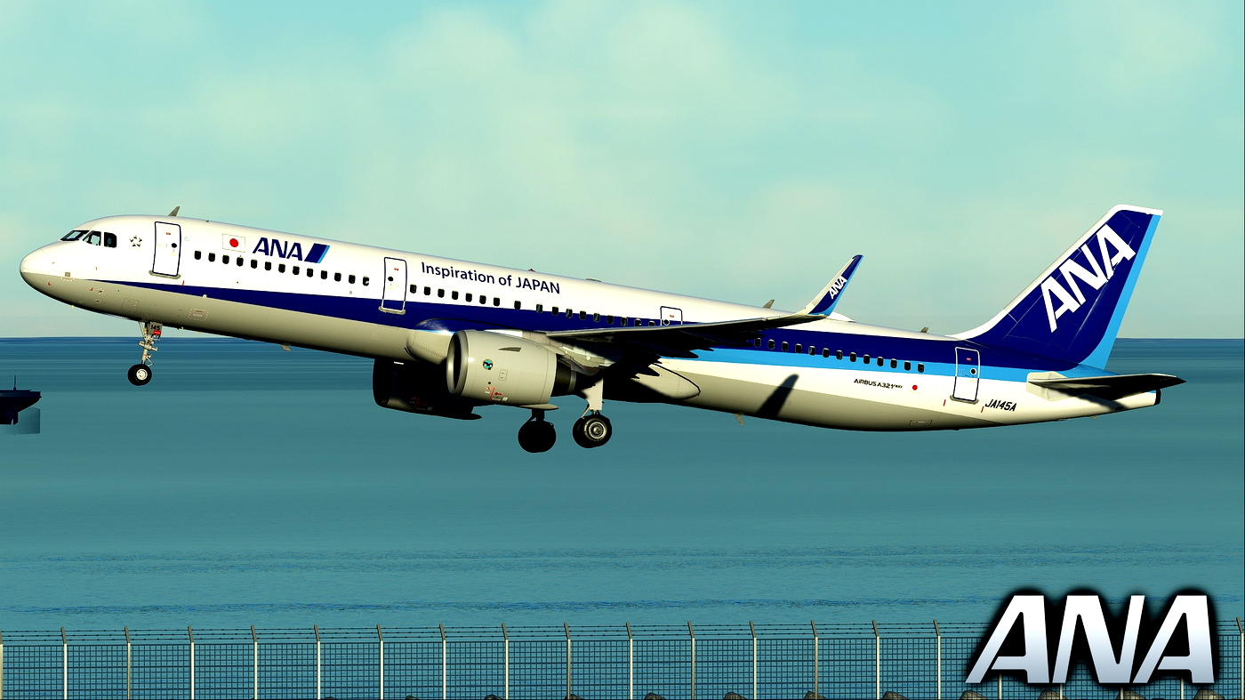 LVFR A21N - All Nippon Airways 2 Pack (8K) for Microsoft Flight ...