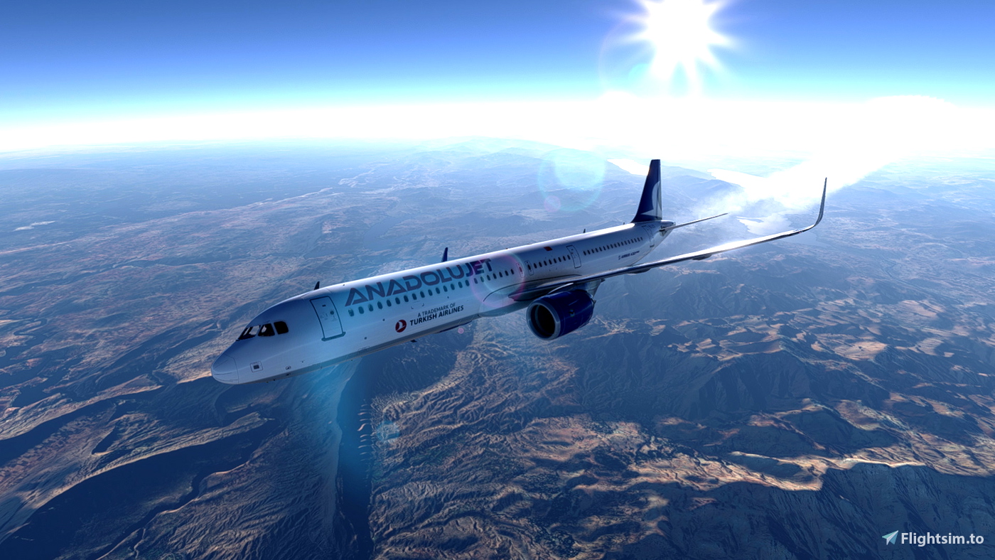 LVFR A321 NEO - ANADOLUJET TC-LTZ for Microsoft Flight Simulator | MSFS