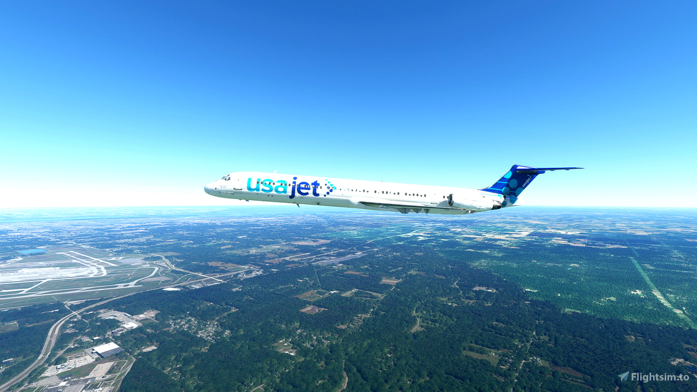 Maddog X USA Jet Airlines (N833US, N834US, N835US) pro Microsoft Flight ...