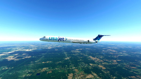 Maddog X /w cabin American Airlines - metallic + black nose (N7521A ...