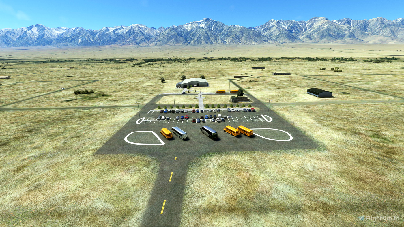 Manzanar CA O67 (National Historic Site) for Microsoft Flight Simulator ...