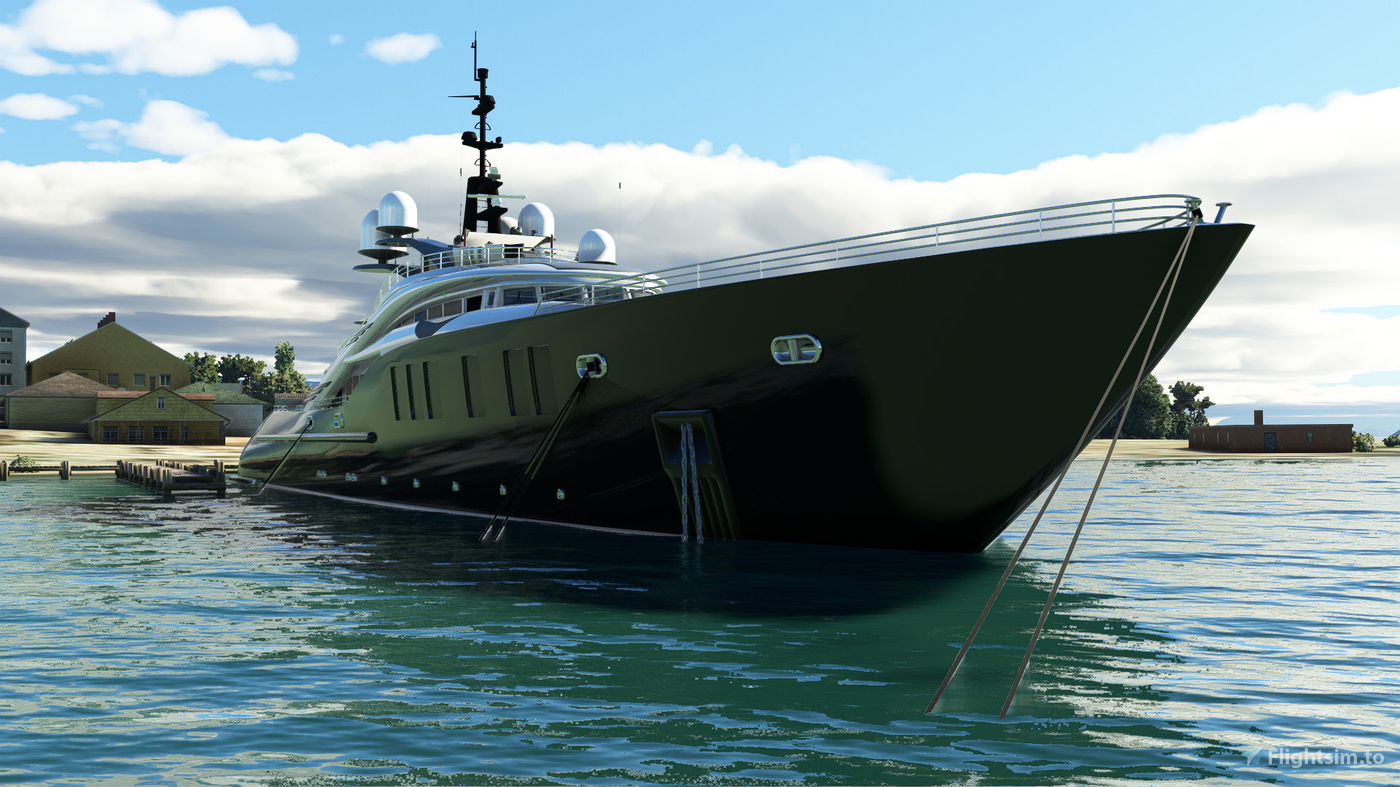 Marine RM - Mega Yacht Poseidon for Microsoft Flight Simulator | MSFS