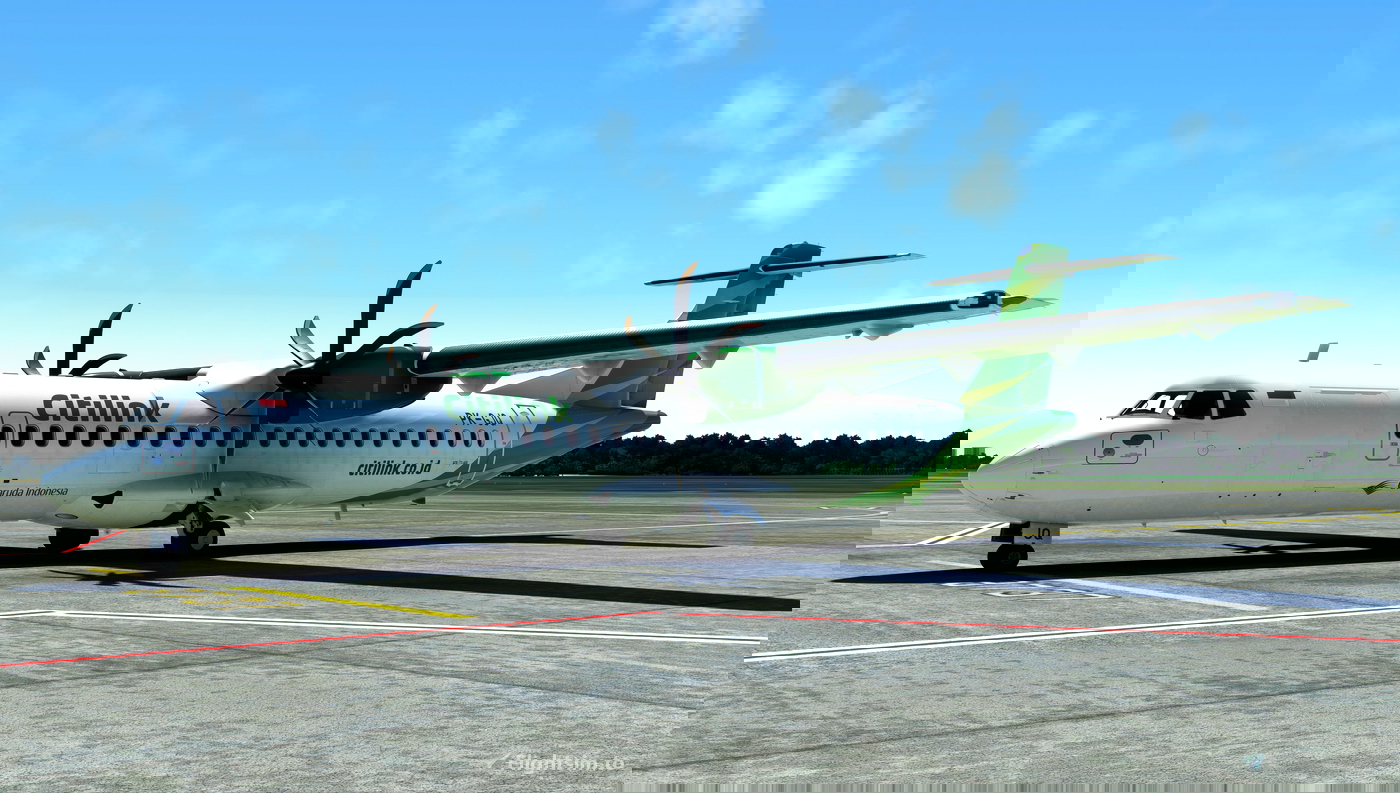 [Mesh Livery] Citilink PK-GJQ for Asobo/Microsoft ATR 72-600 for ...