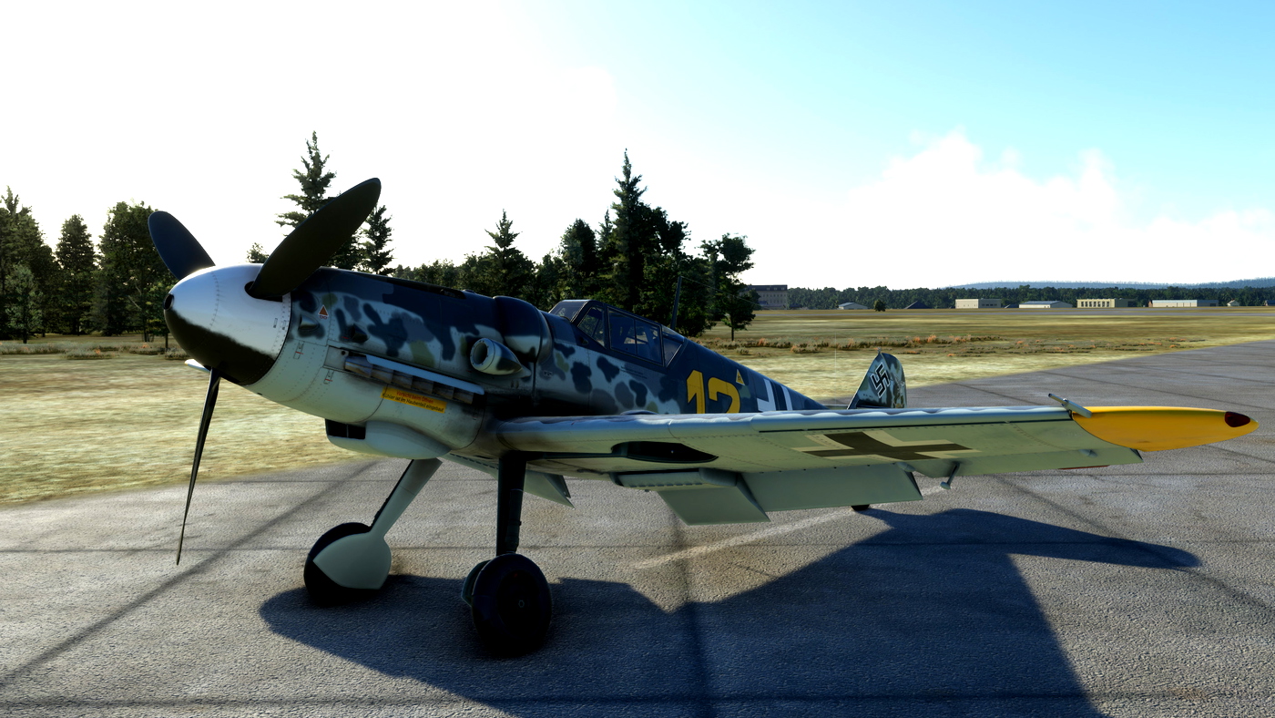 Messerschmitt Bf 109G-6 "Gelbe 12" W.Nr. 14810 Stab III./ JG 5 for ...