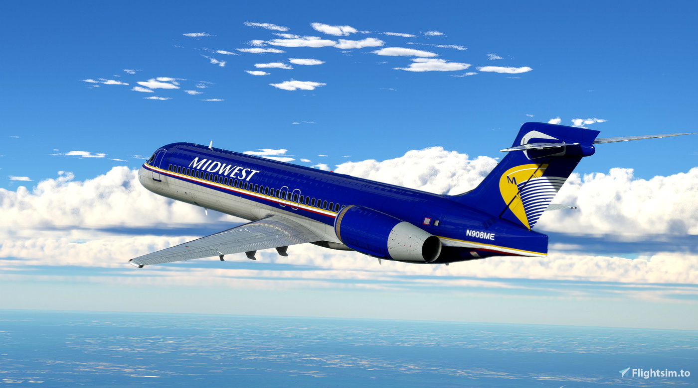 Midwest Airlines - CS 717 for Microsoft Flight Simulator | MSFS