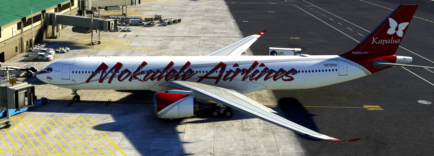 MOKULELE AIRLINES "The Spirit of Aloha" (FICTIONAL) for Microsoft ...