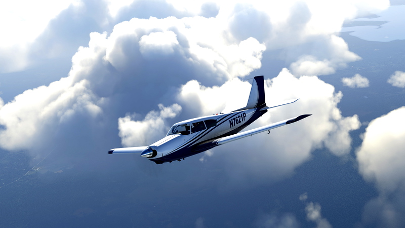 N7621P + Dynamic Livery + Interior for A2A Comanche for Microsoft ...