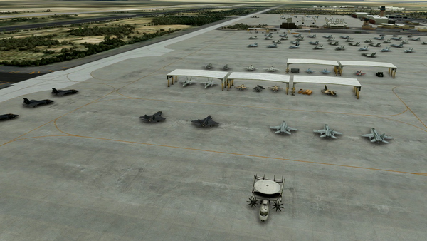 Naval Air Station Lemoore - Reeves Field for Microsoft Flight Simulator ...