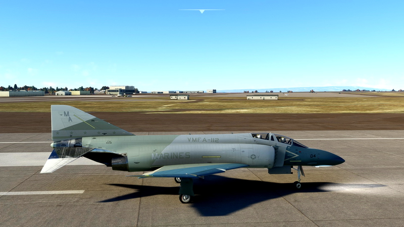 Navy/Marine F4 Phantom II Ferris Livery Pack for Microsoft Flight ...