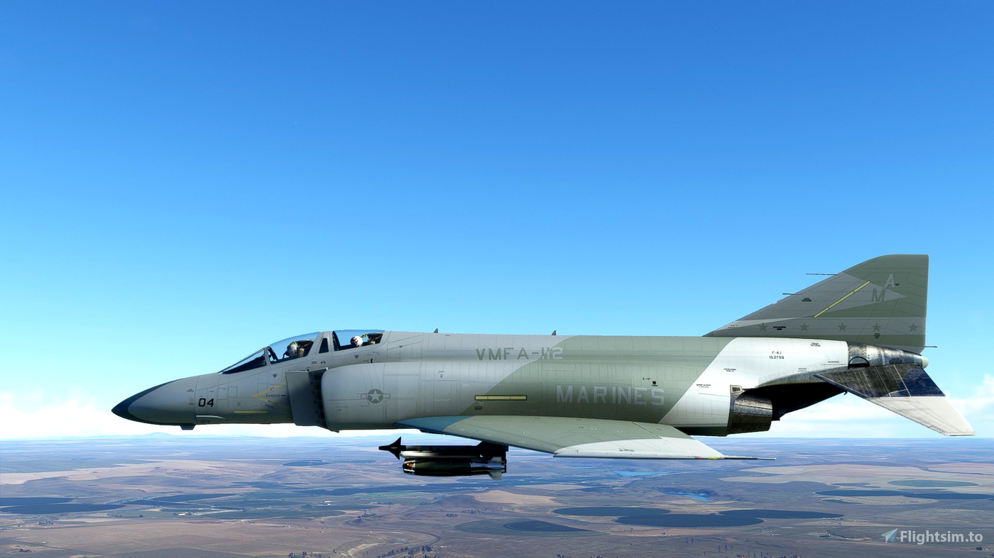 Navy/Marine F4 Phantom II Ferris Livery Pack for Microsoft Flight ...