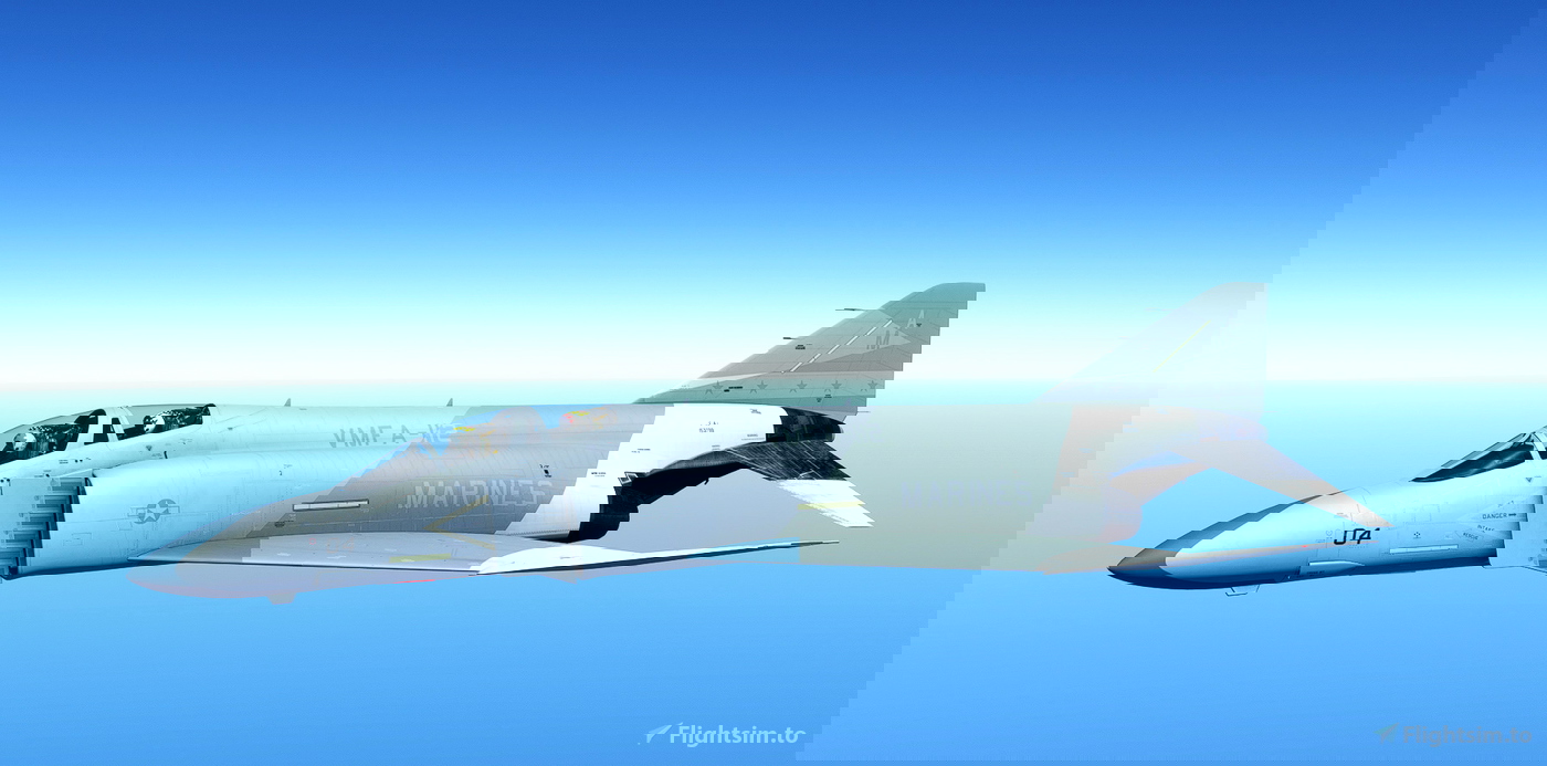 Navy/Marine F4 Phantom II Ferris Livery Pack для Microsoft Flight ...
