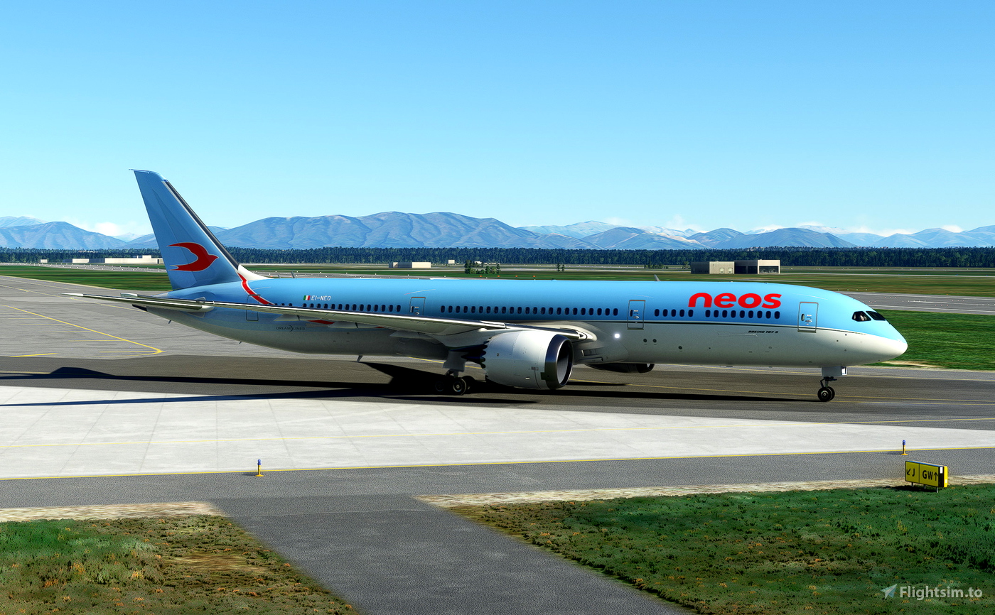 Neos EI-NEO for 4Simmers 787-9 [4K] for Microsoft Flight Simulator | MSFS