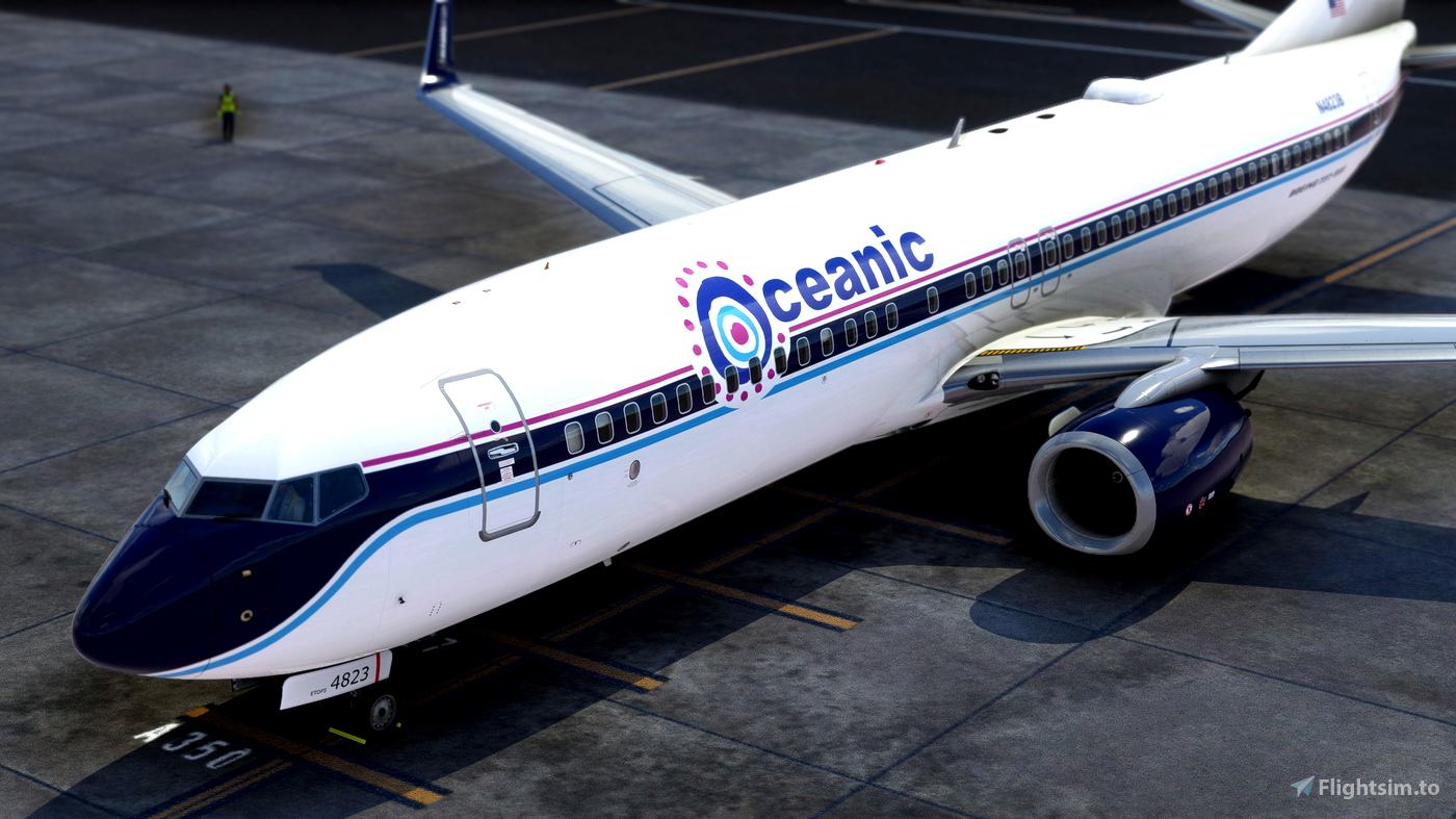 Oceanic Airlines B738 (Lost, circa 2004) pour Microsoft Flight ...