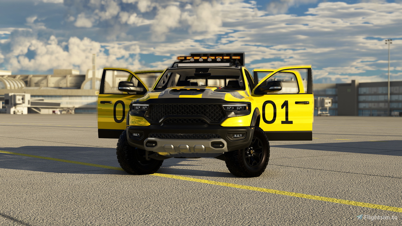 Marine RM - Offroad Pickup Truck for Microsoft Flight Simulator | MSFS