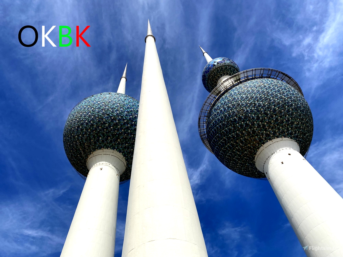 OKBK KUWAIT INTL AIRPORT AND CITY مطار و مدينة الكويت { old ICAO } para ...