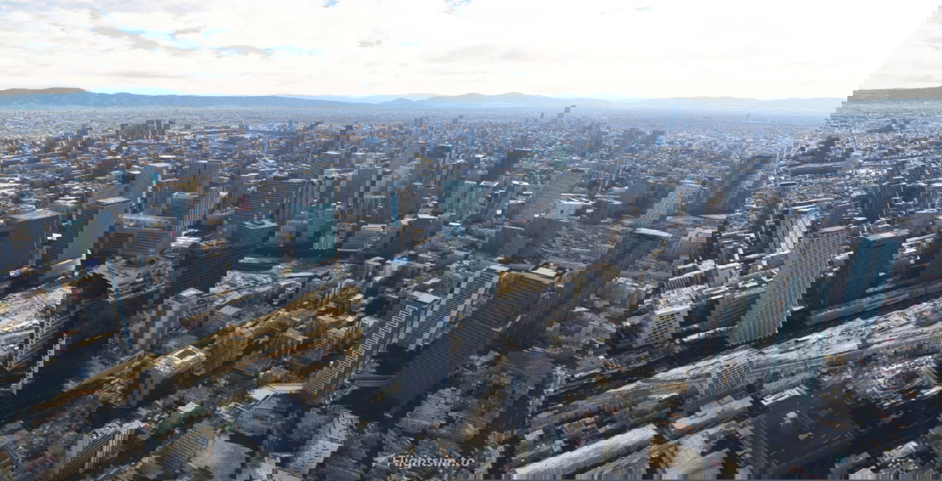 SamScene3D - Osaka City Wow for Microsoft Flight Simulator | MSFS