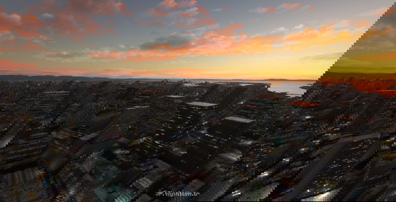 SamScene3D - Osaka City Wow for Microsoft Flight Simulator | MSFS