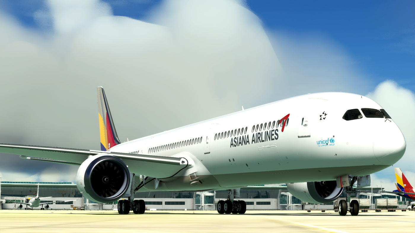 [PACK] Asobo Boeing 787-10 Asiana Airlines with Windshield variant 8K ...