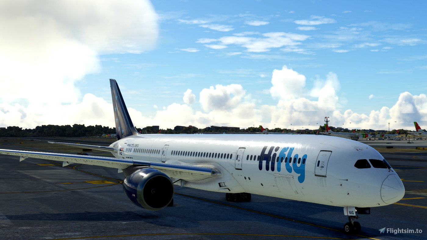 [PACK] HorizonSim Boeing 787-9 HiFly with white variant 8K for ...