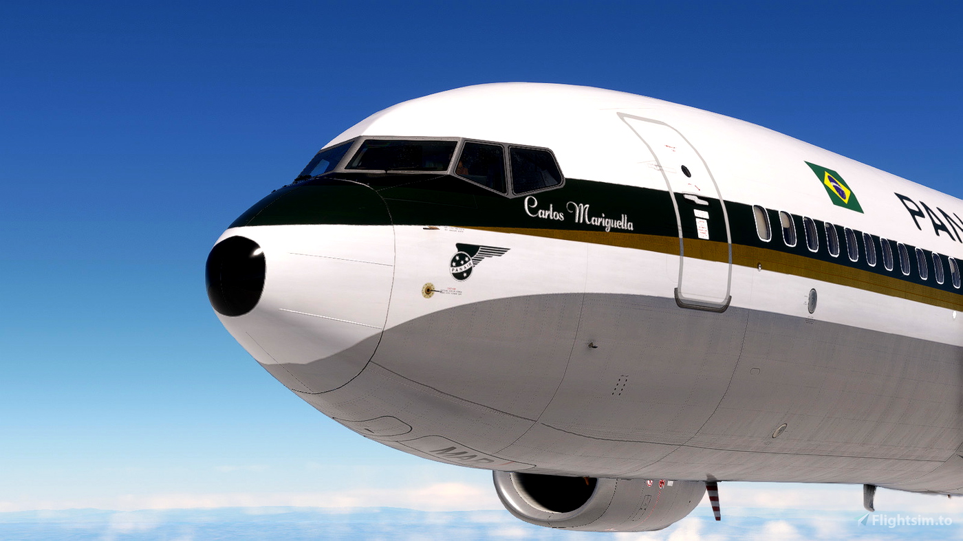 Panair Do Brasil - (Carlos Mariguella) (PC-MAR) - 8k-resolution - PMDG ...