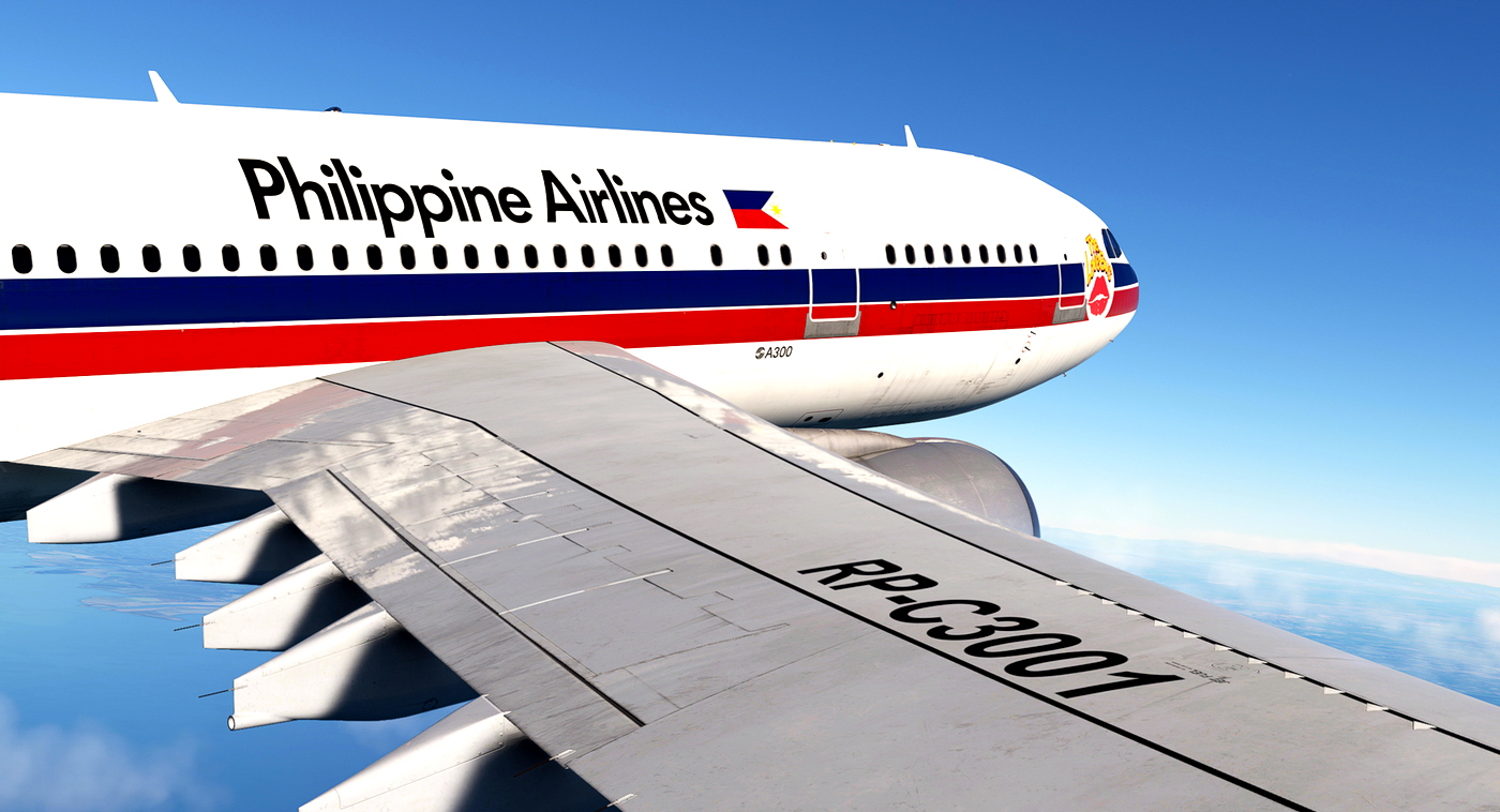Philippine Airlines Retro Love Bus RP-C3001 - iniBuilds A300 για το ...