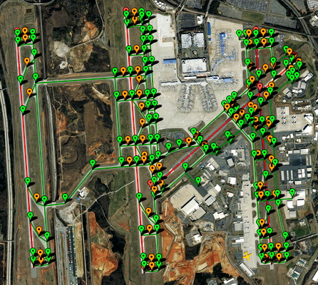 PILOT2ATC - KMSP Minneapolis - St. Paul, MN USA, taxiways & gates for ...