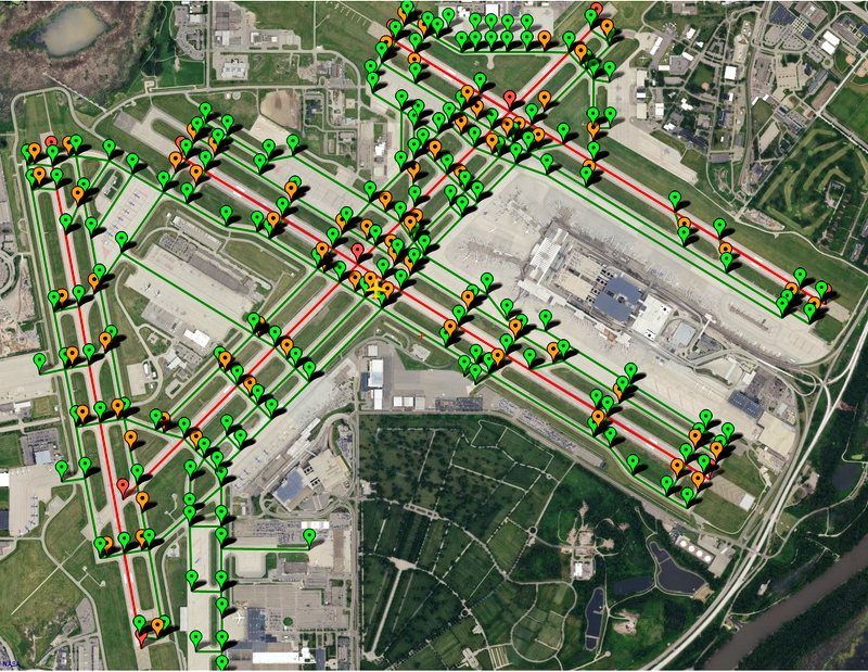 PILOT2ATC - KMSP Minneapolis - St. Paul, MN USA, taxiways & gates for ...