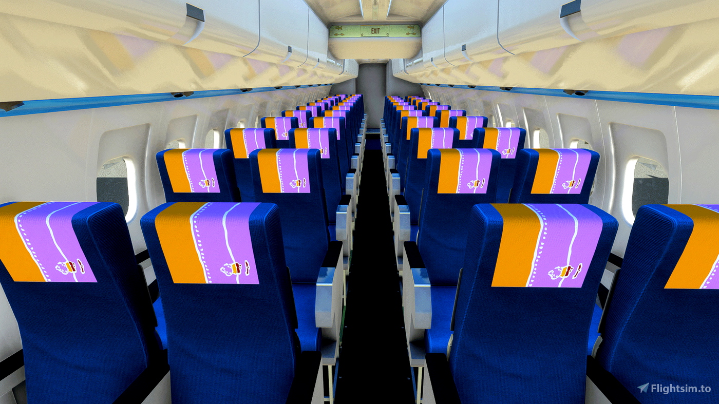 Pilot's Dash 7 Arkia Israeli Airlines (4X-AHG) for Microsoft Flight ...