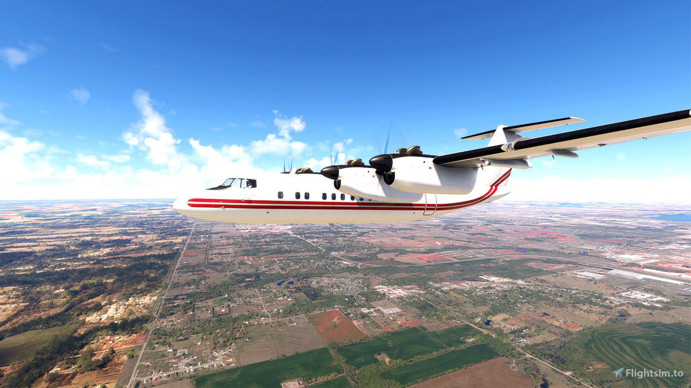 Pilot's Dash 7 US Army (N53993) pro Microsoft Flight Simulator | MSFS