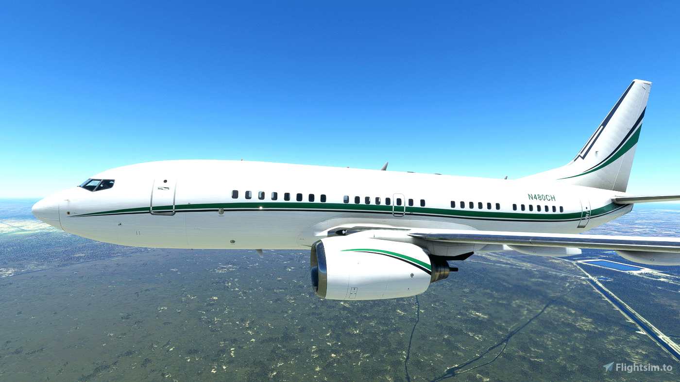 PMDG 737-700 BBJ Crescent Heights (N480CH) for Microsoft Flight ...