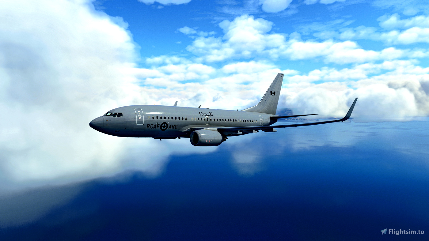 PMDG 737-700 Royal Canadian Air Force RCAF til Microsoft Flight ...