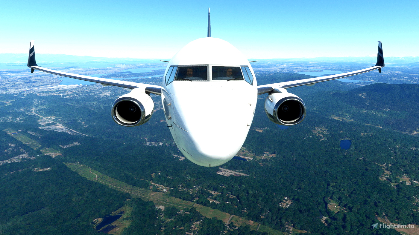 PMDG 737-700BBJ Boeing 737 8 MAX House (N737BJ) for Microsoft Flight ...