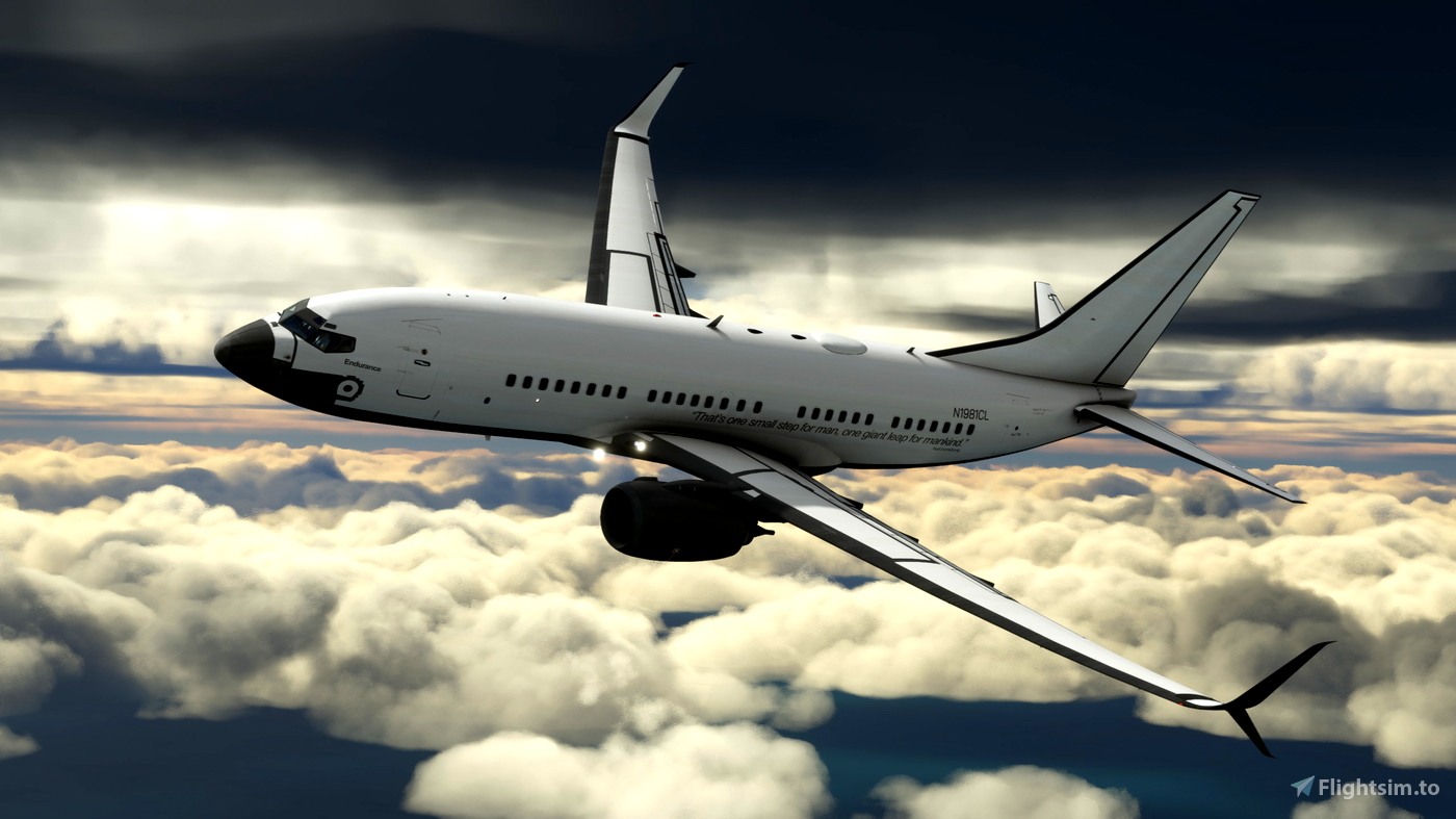 PMDG 737-700BBJ Space Shuttle Endurance (Fictional Tribute livery) for ...